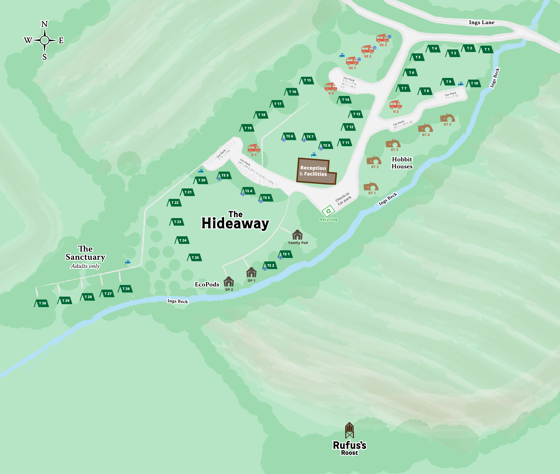 Take the tour - The Hideaway - Baxby Manor